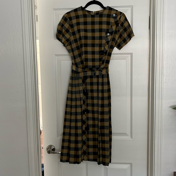 Vintage | Dresses | Vintage 95s Kay Whitney For Huntington Gingham ...
